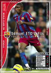 trading cards PANINI WCCF European clubs sets
